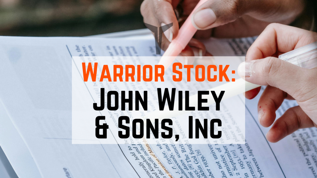 Catalysts of the AI Renaissance: John Wiley & Sons (WLY) - Achaion.com